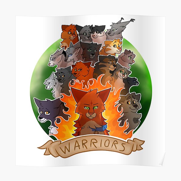 Poster: Warrior Cats | Redbubble