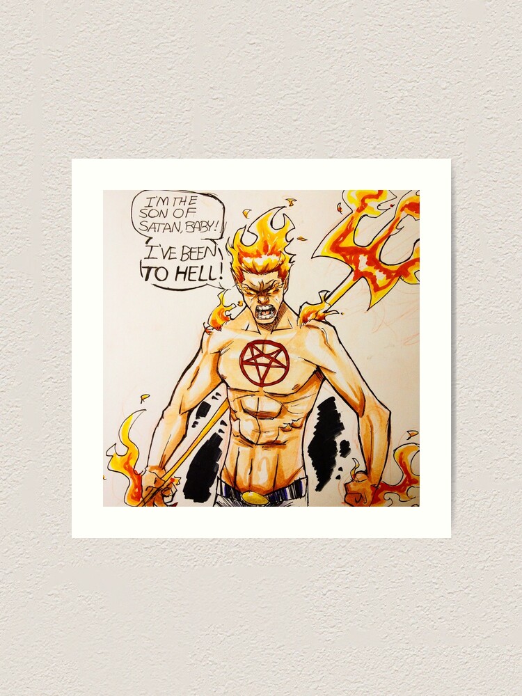 "Daimon Hellstrom" Art Print by soulmunchie | Redbubble