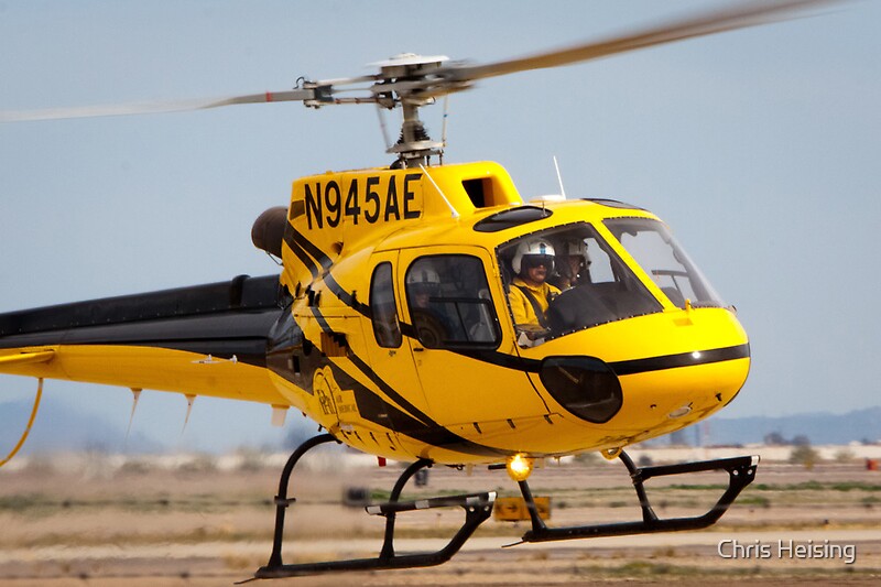 "Eurocopter AS350 B2 AStar" by Chris Heising | Redbubble