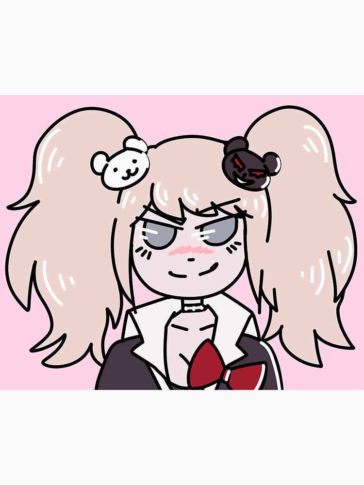 "Junko Enoshima" Sticker by Cyberzerk | Redbubble