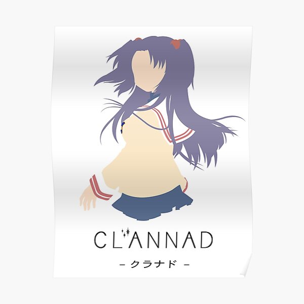 "CLANNAD - Ichinose Kotomi Minimalist" Poster for Sale by ...