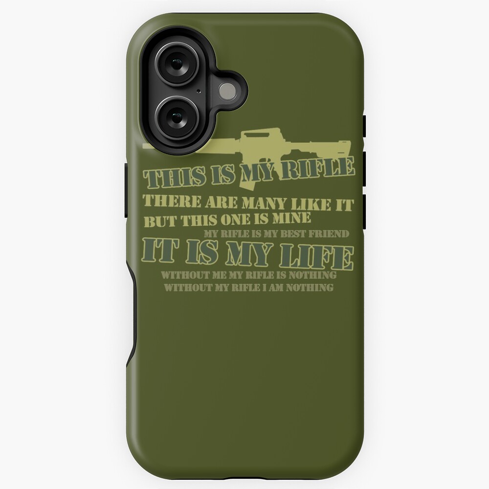 "This is my Rifle - Rifle Creed" Essential T-Shirt for Sale by McPod ...