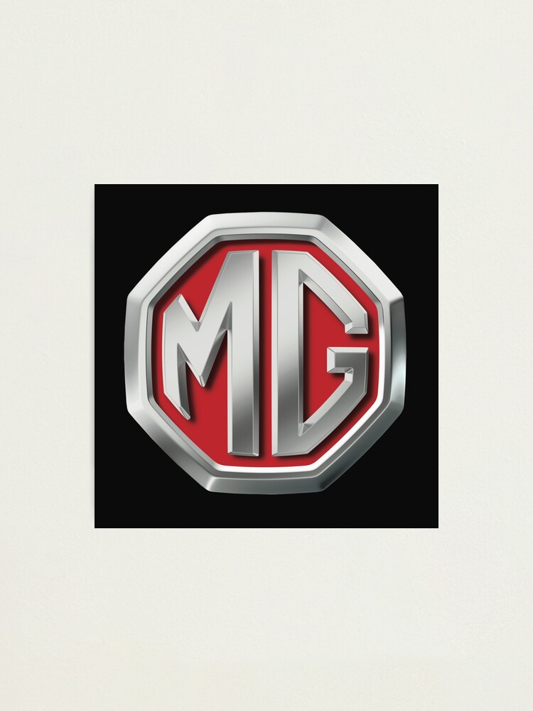 "MG Motor Logo" Photographic Print for Sale by mamosh | Redbubble