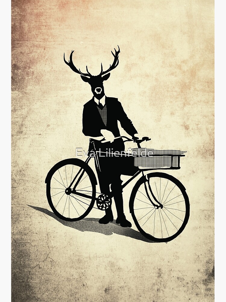 "My Inner Animals- Deer" Canvas Print for Sale by Eva Lilienfelde ...