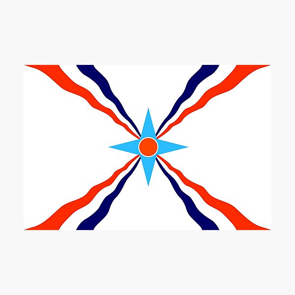 Assyrian Flag Wall Art | Redbubble