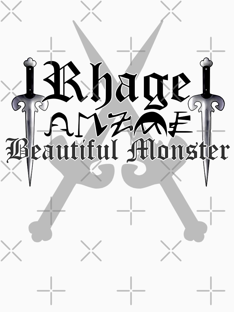 "Rhage - [ the Black Dagger Brotherhood ]" T-shirt for Sale by 8Bit ...