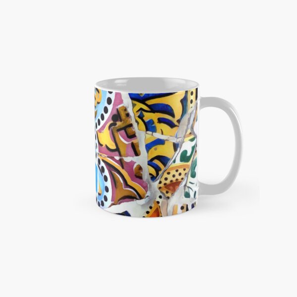 "Gaudi Barselona mosaic" Mug by Shevi | Redbubble