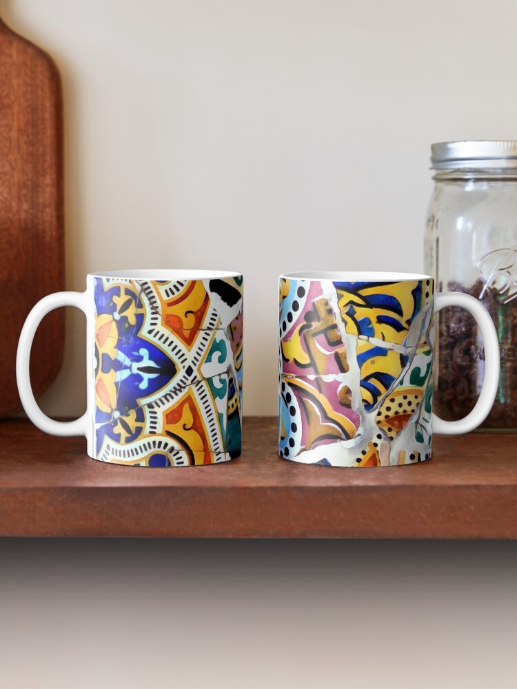"Gaudi Barselona mosaic" Mug by Shevi | Redbubble