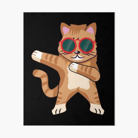 "Flossing Cat - Floss like a boss" Art Board Print by 1681830934131 ...