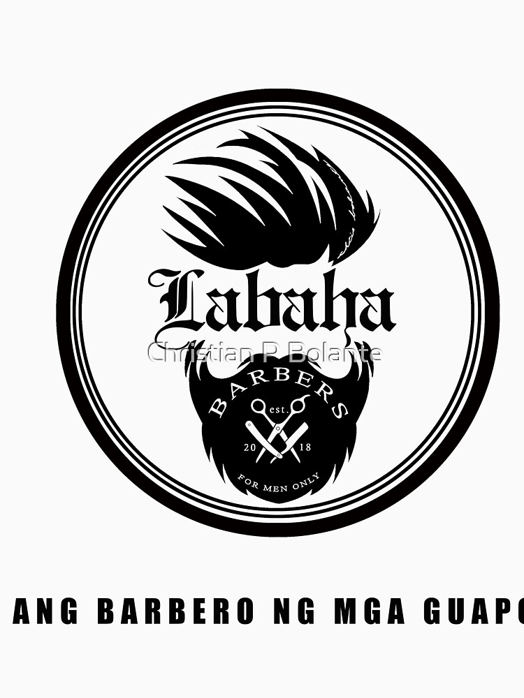 "Labaha Barbers" T-shirt for Sale by chrisbolante | Redbubble | barbers ...