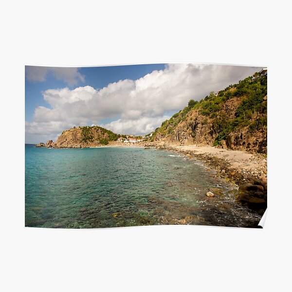 "Shell Beach in St Barts" Poster for Sale by Stars999 | Redbubble