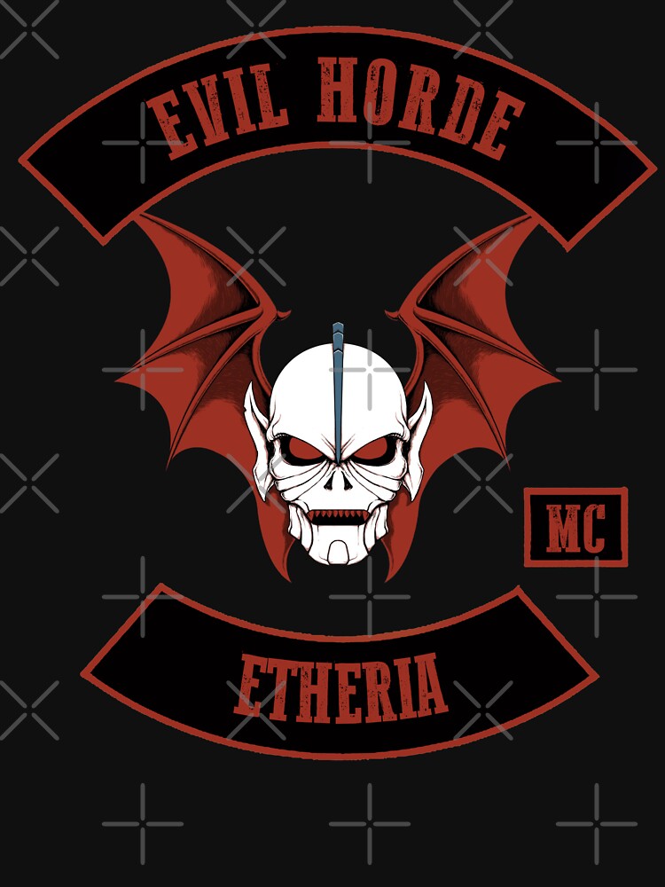 "The Evil Horde - Fantasy Motorcycle Club" T-shirt for Sale by fkndka ...
