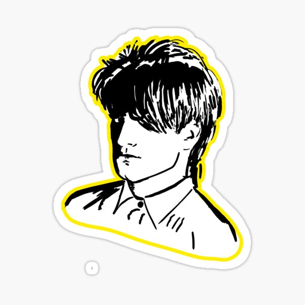 "Minimalist Bono" Sticker for Sale by DesignsbyJoyce | Redbubble