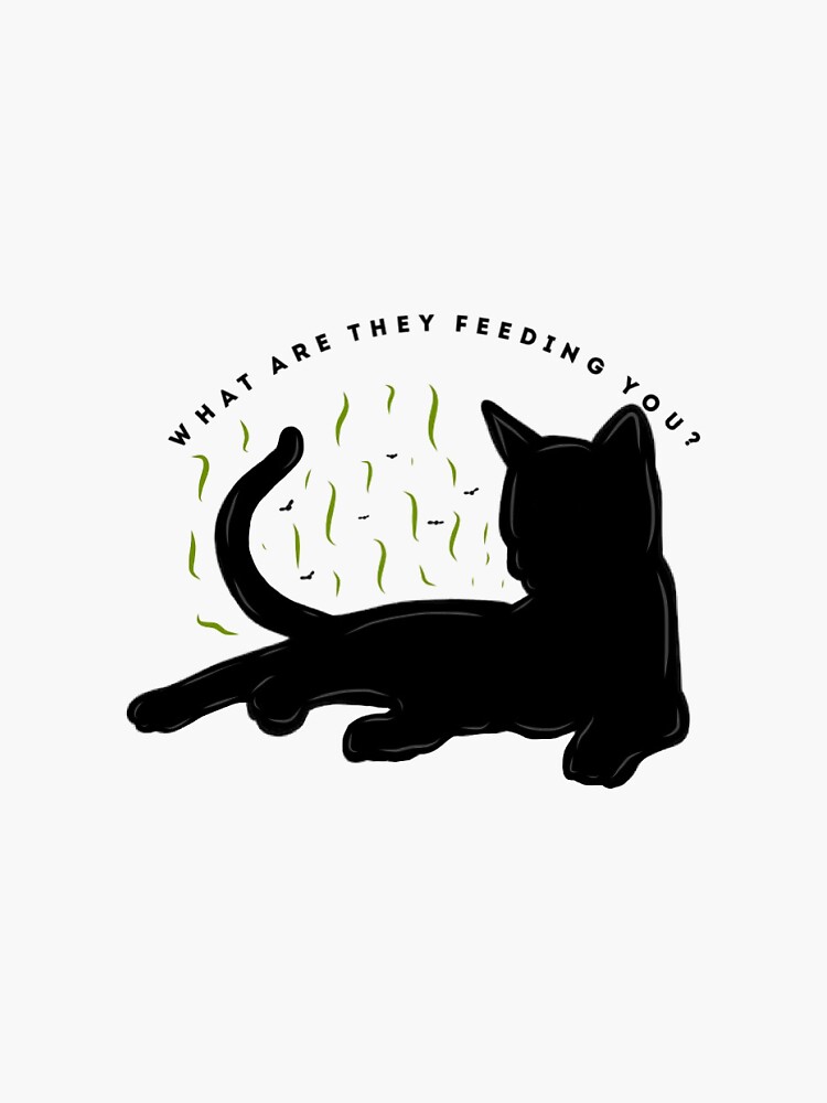 "Smelly Cat" Sticker for Sale by dcwphotos | Redbubble