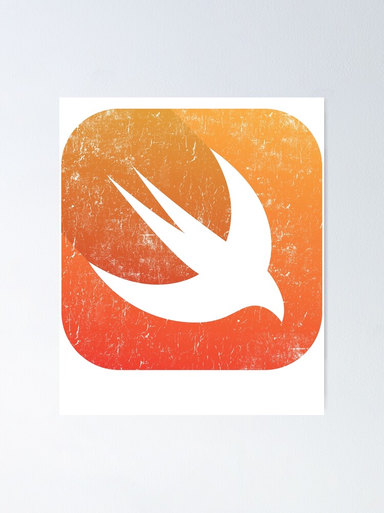 "Swift programming language " Poster by vladocar | Redbubble