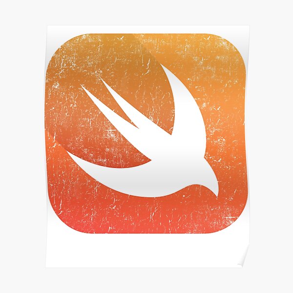 "Swift programming language " Poster by vladocar | Redbubble