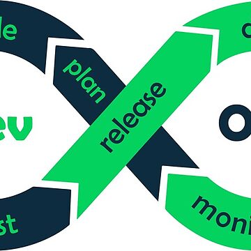 "Devops - Process Sticker" Sticker for Sale by Lukiane | Redbubble