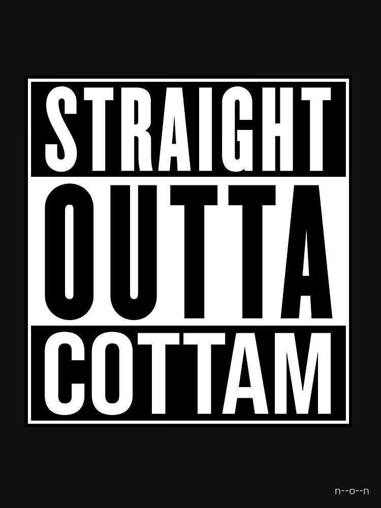 "Gerade Outta Cottam, Cottam Ontario Design" T-Shirt von n--o--n ...