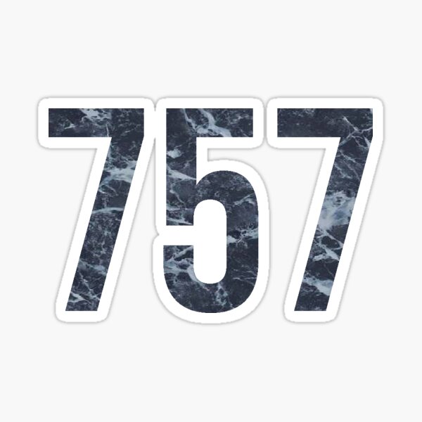 757 Stickers | Redbubble