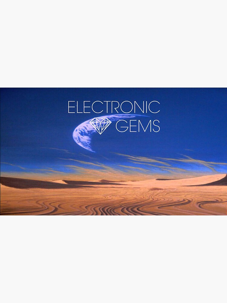 "Electronic Gems - The Eternal Sands of Life (エターナルサンズ)" Sticker for Sale by ElectronicGems ...