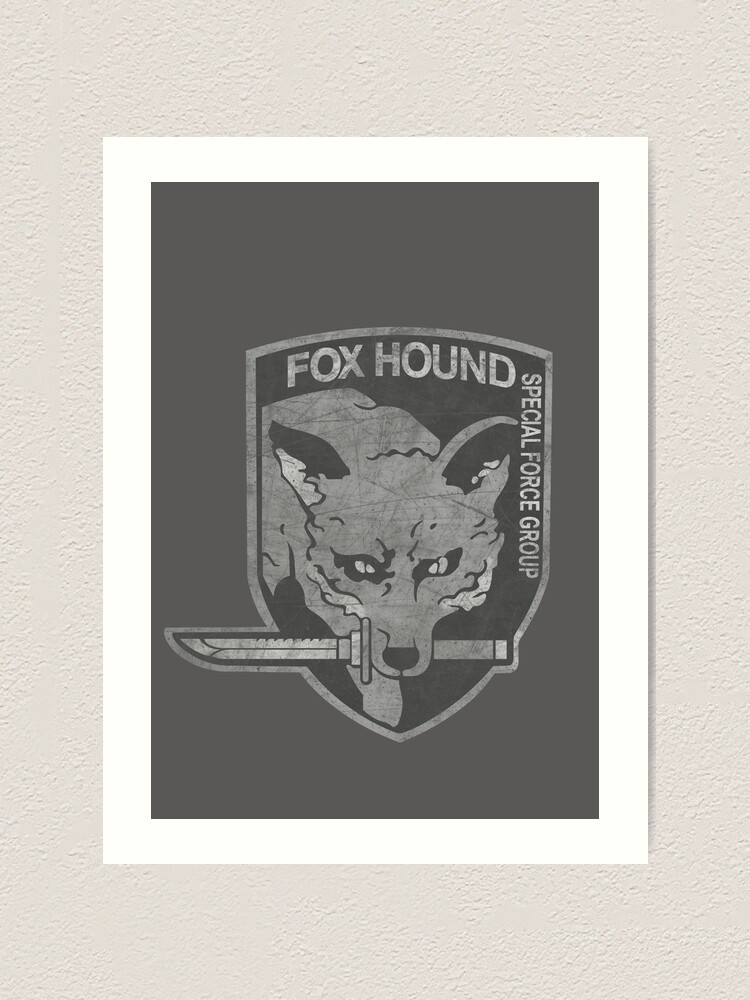"Battle Worn - Fox Hound Special Force Group " Art Print by Tee-Nation ...
