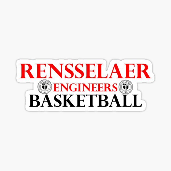 "RPI Engineers Basketball" Sticker for Sale by mayoop | Redbubble