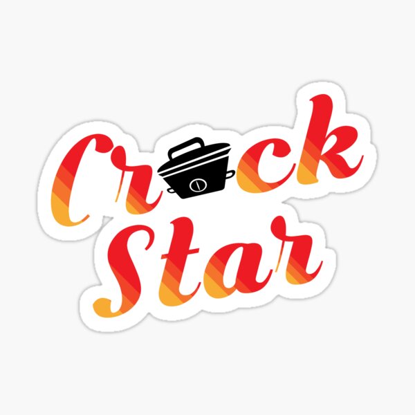 "Crock Star Chef" Sticker by d247 | Redbubble
