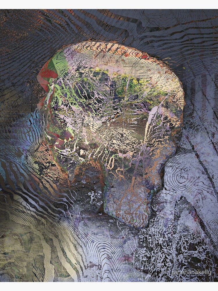 "Ghost in the Machine" Poster for Sale by janehanakelly | Redbubble