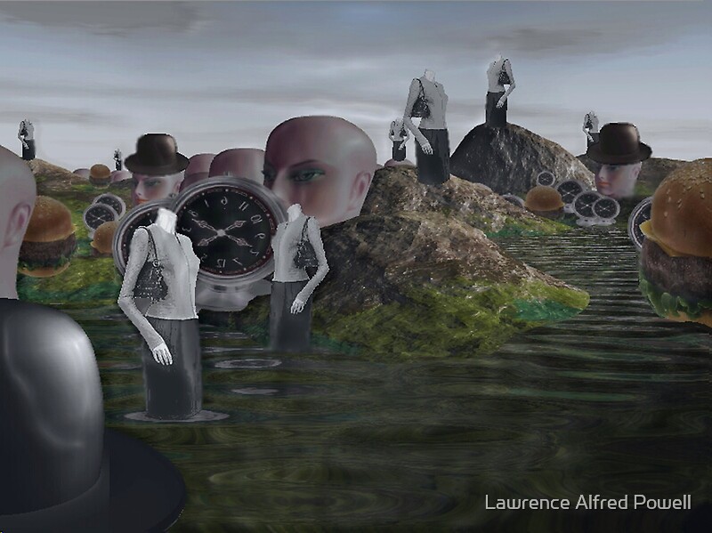 "Mindless consumption " by Lawrence Alfred Powell | Redbubble