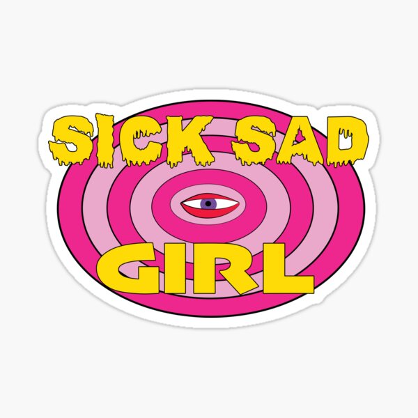 "Sick Sad Girl Daria Inspired Sick Sack World" Sticker by ...