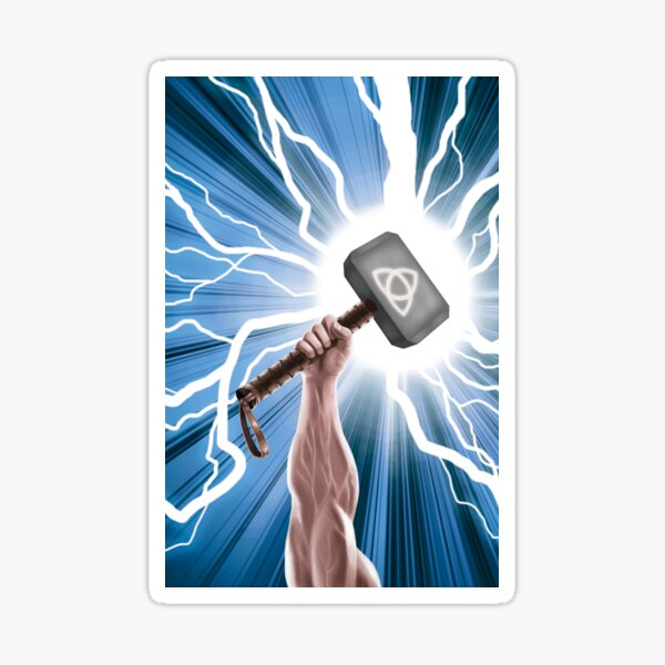 "Hammer Time" Sticker for Sale by mmasamun3 | Redbubble