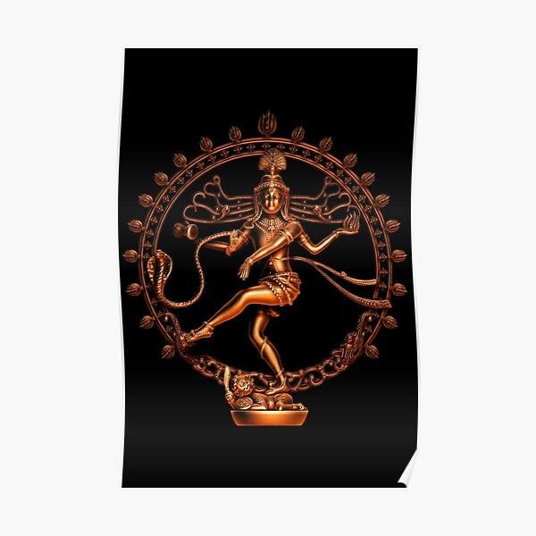"Shiva Nataraja" Poster for Sale by alice9 | Redbubble
