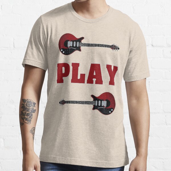 "Play Brian may" T-shirt for Sale by kennyn | Redbubble | music t ...