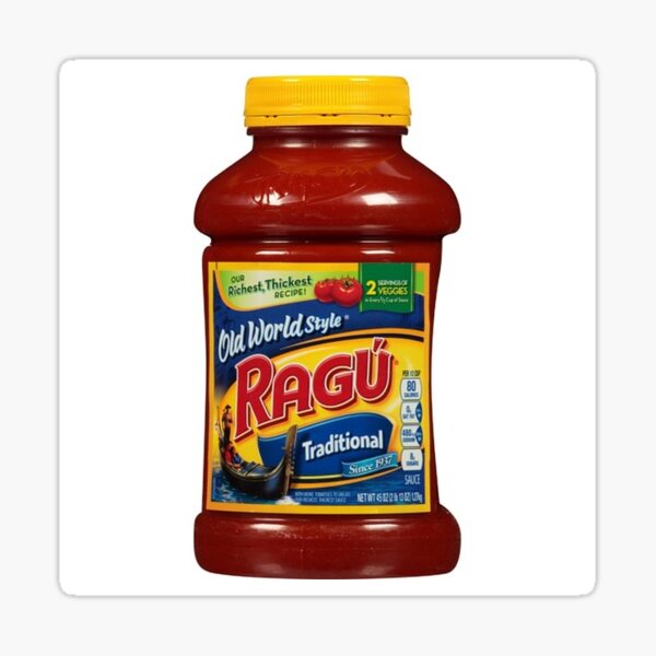 "RAGU " Sticker by ratchef | Redbubble