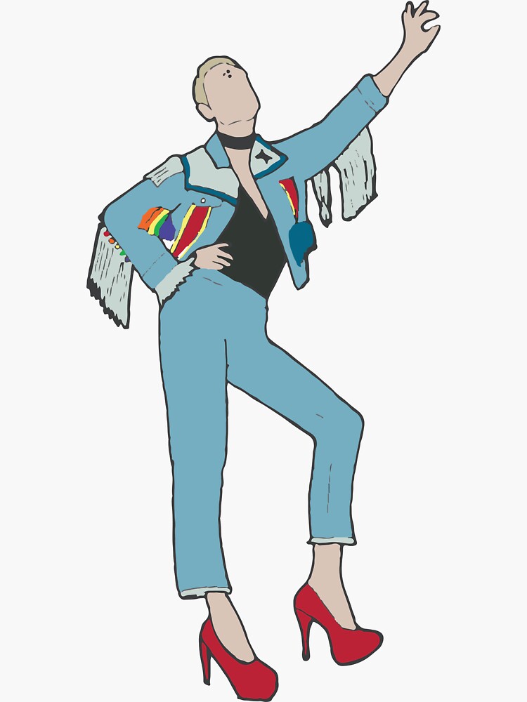 "Everybody's talking about Jamie: Hand drawn Jamie New" Sticker for ...