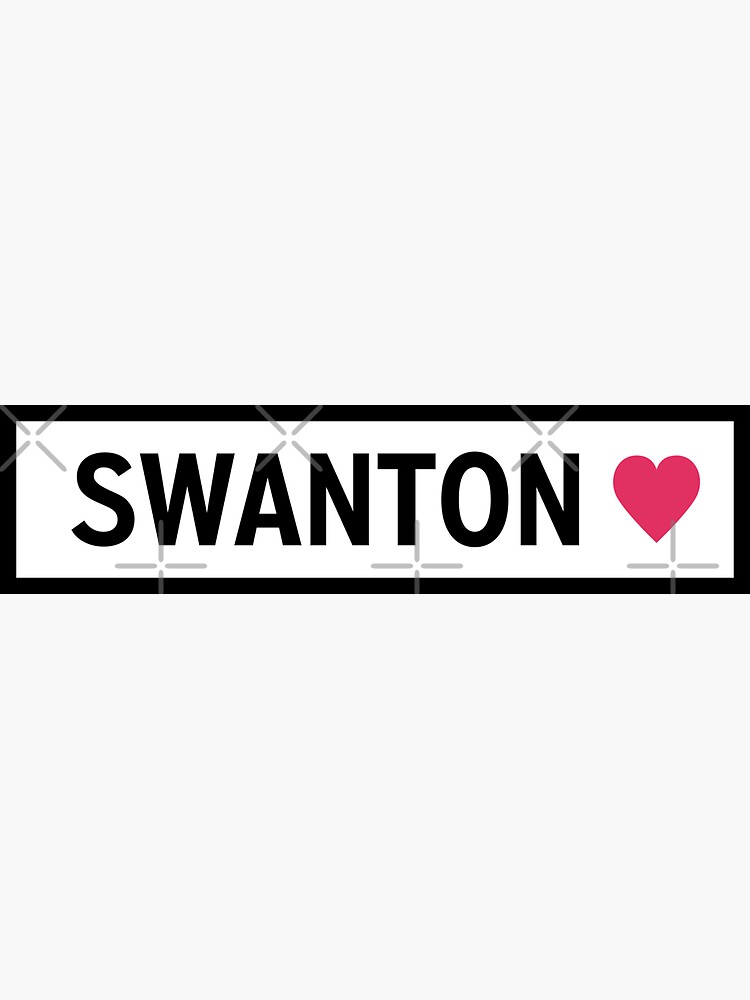 "Swanton" Sticker by homelove | Redbubble