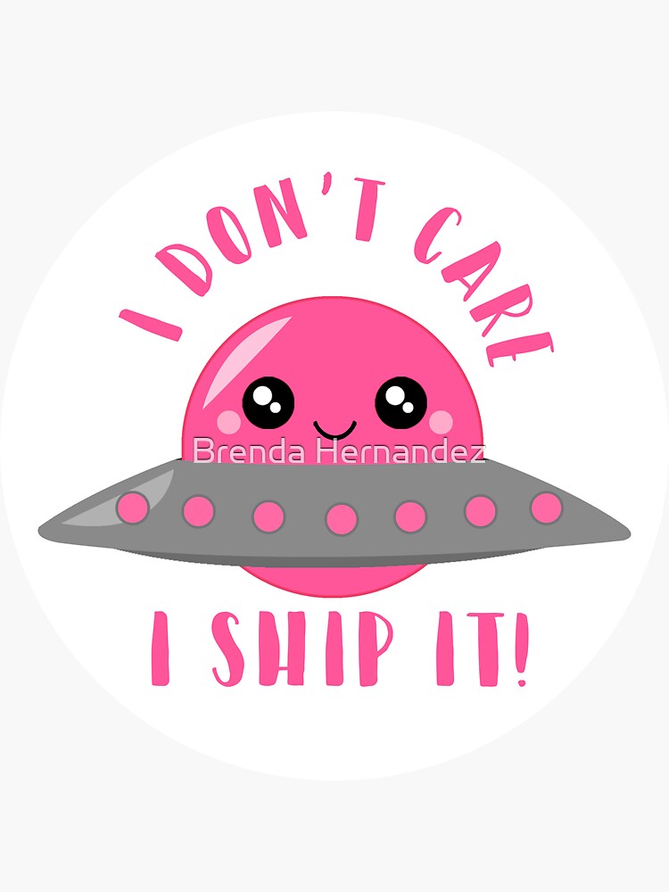 "I Ship It Sticker, Fandom Gift, Slash Fanfic, Destiel, Superwholock ...