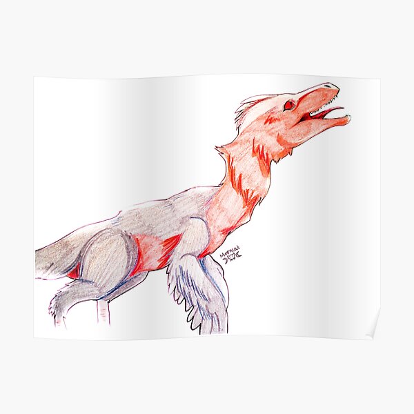 "Galah Cockasaurus " Poster by KikoMoon | Redbubble