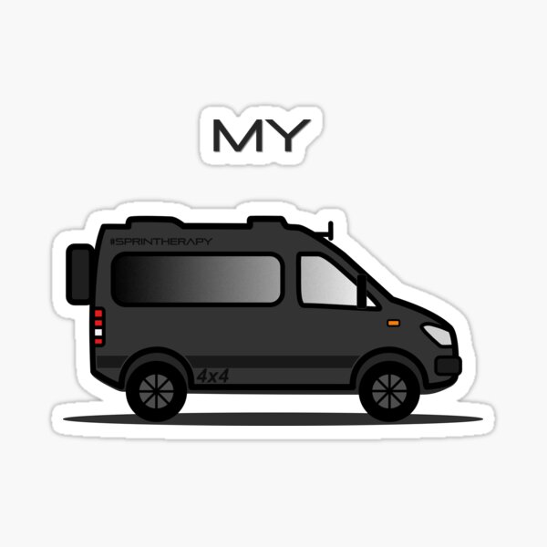 Mercedes Sprinter Stickers | Redbubble