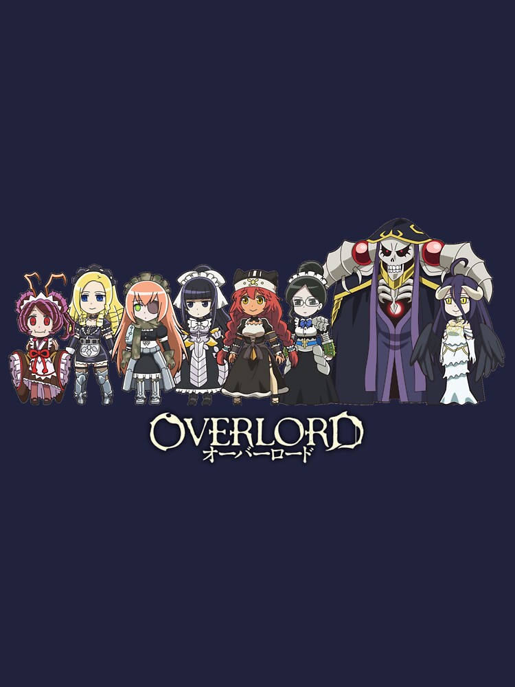 "Overlord - Nazarick Tomb Chibi (with Logo)" Lightweight Hoodie for ...