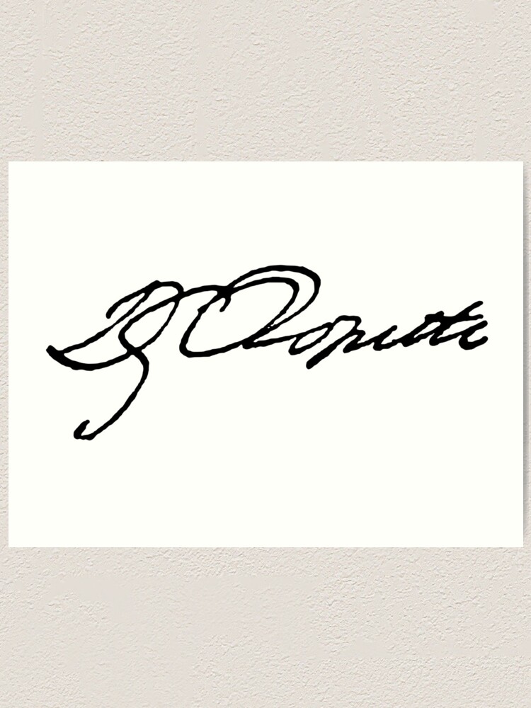 "Signature of Dante Gabriel Rossetti" Art Print for Sale by PZAndrews ...