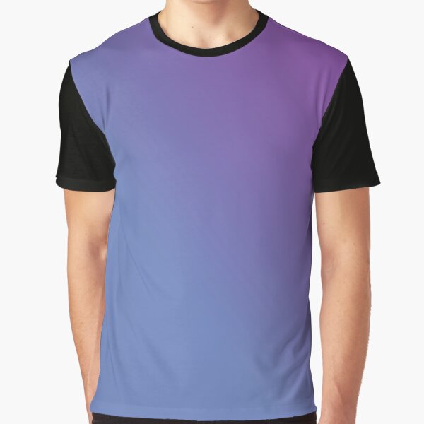 "Radiant Blue and Purple Gradient Ombre" T-shirt for Sale by artsome ...