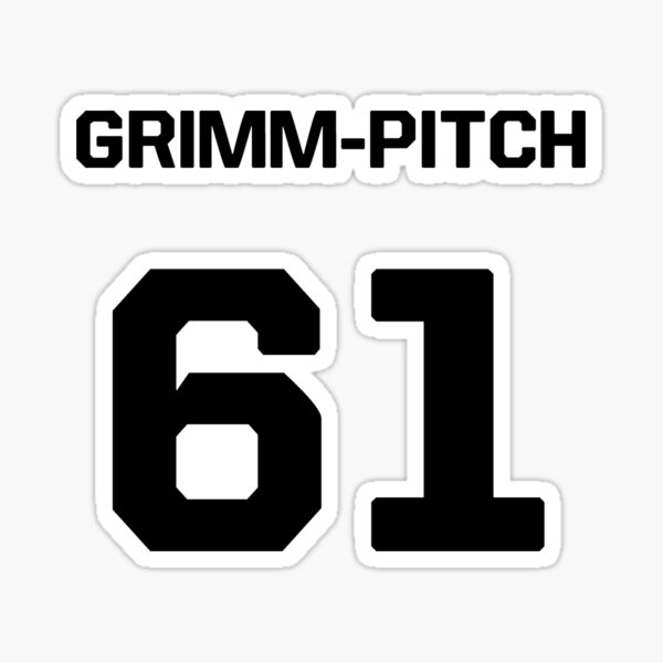 "Carry On - Rainbow Rowell (Baz Grimm-Pitch #61 Jersey)" Sticker for ...