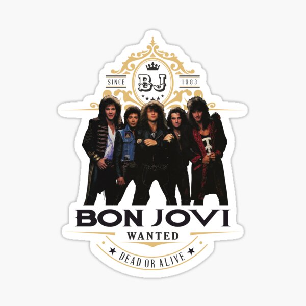 80s Band Rock Vintage Stickers | Redbubble