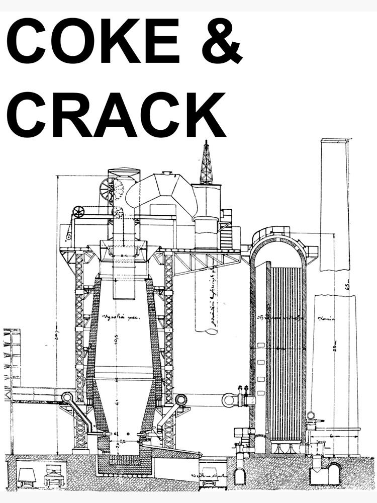 "Coke & Crack" Poster by CornyC | Redbubble