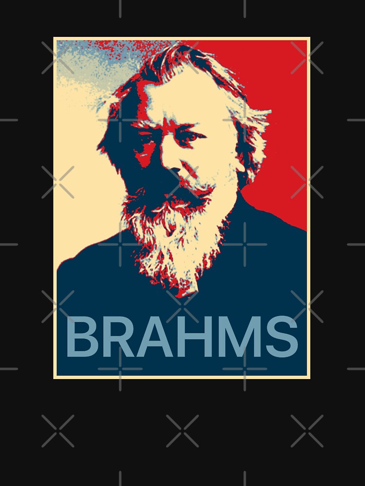 "Classical Music - Brahms" T-shirt for Sale by 2djazz | Redbubble ...