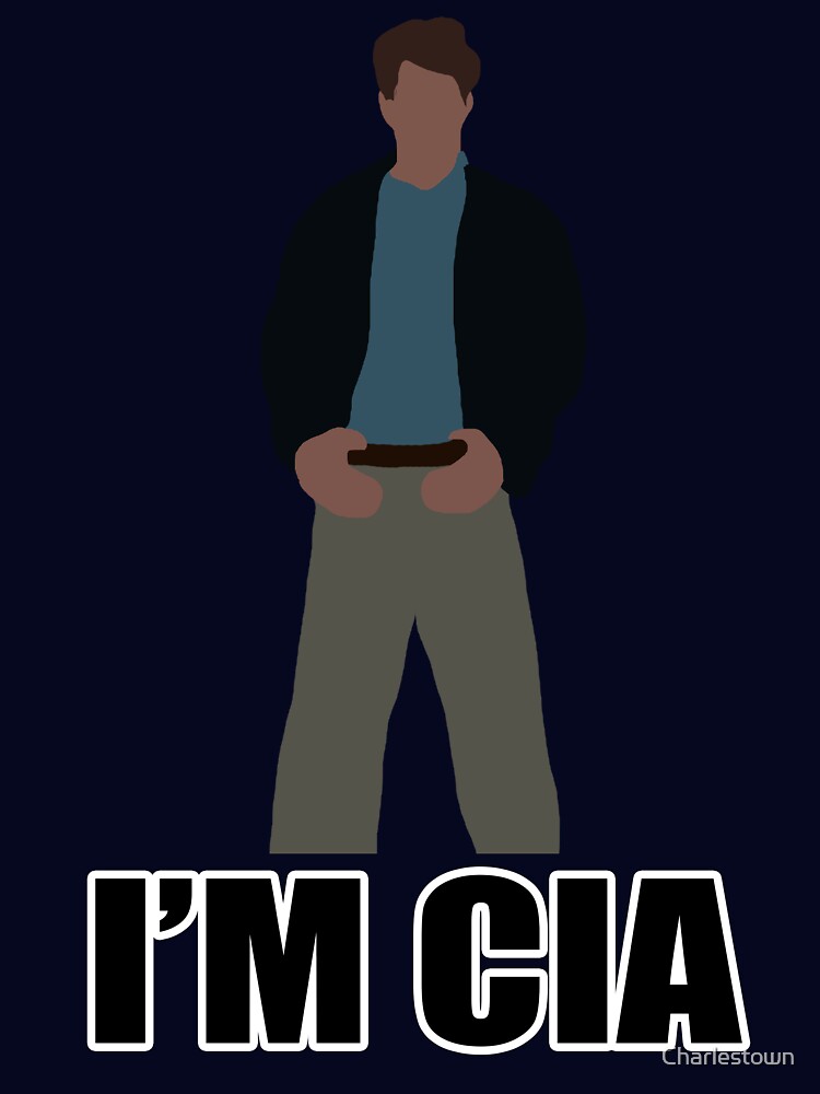 "DARK KNIGHT RISES "I'M CIA" " Essential T-Shirt for Sale by ...