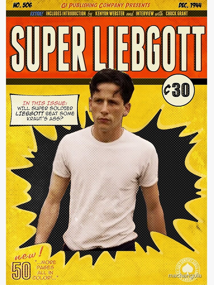 "Liebgott Band of Brothers comic" Spiral Notebook for Sale by ...