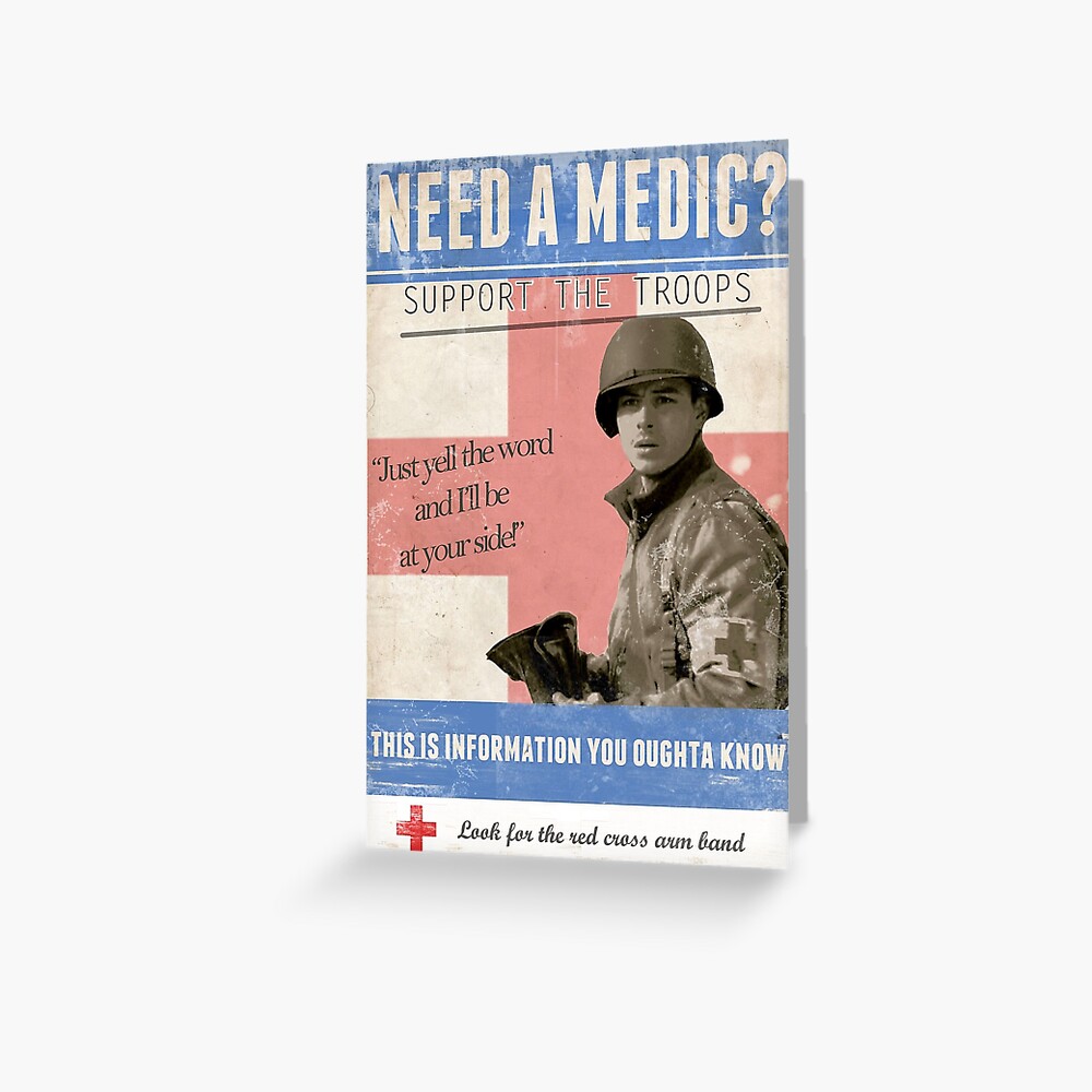 "Doc Roe Band of Brothers" Greeting Card for Sale by machangula | Redbubble