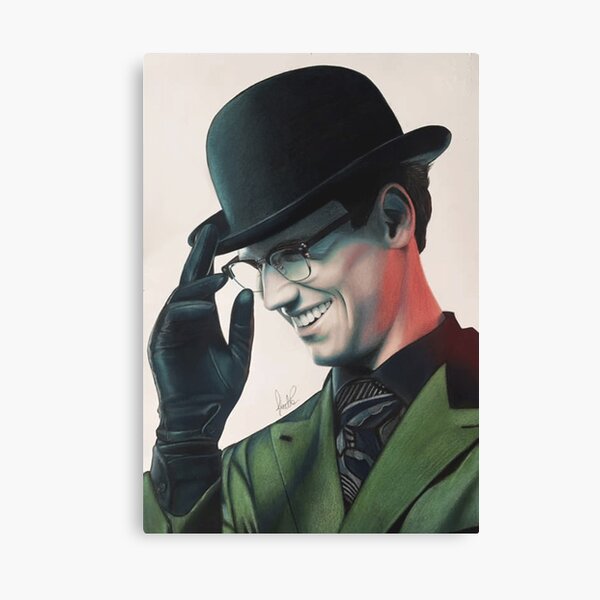 "The Riddler" Canvas Print for Sale by giulsholfer | Redbubble